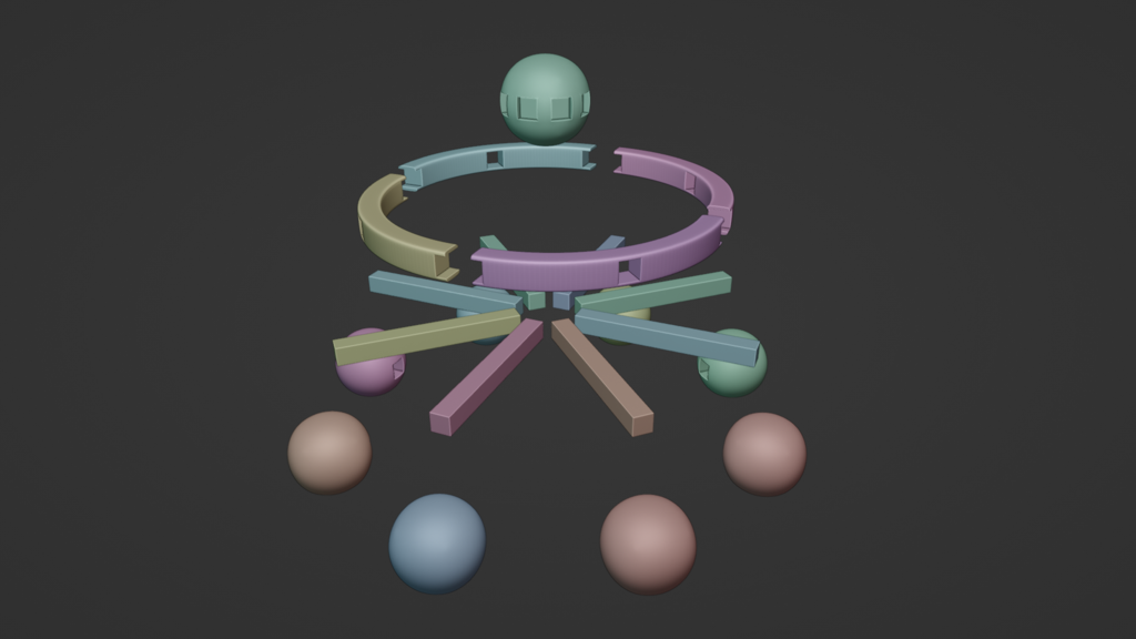 Archivo 3D gratis rueda mahoraga 🎭・Modelo imprimible en 3D para ...