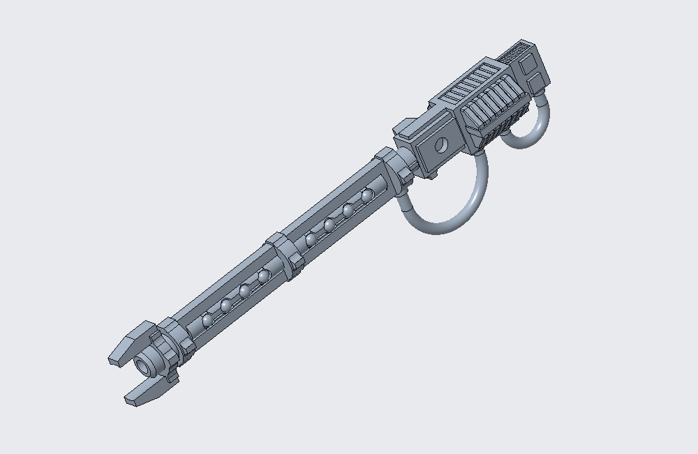 Free STL file Necron Heavy Destroyer Heavy Gauss Cannon 🔫・Object to ...