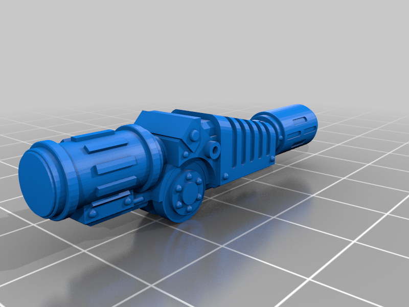 Free 3D file Single Barreled Gravis melta cannon for contemptor ...