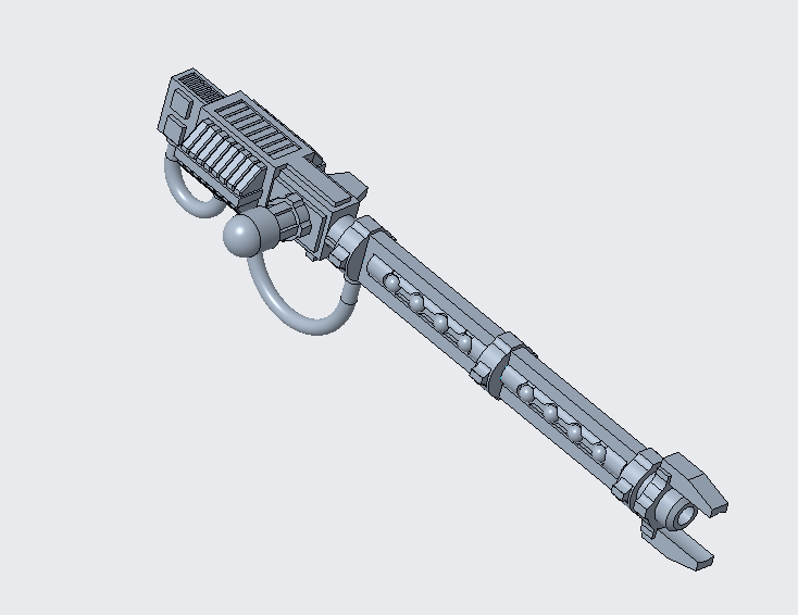 Free STL file Necron Heavy Destroyer Heavy Gauss Cannon 🔫・Object to ...