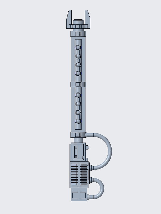 Free STL file Necron Heavy Destroyer Heavy Gauss Cannon 🔫・Object to ...