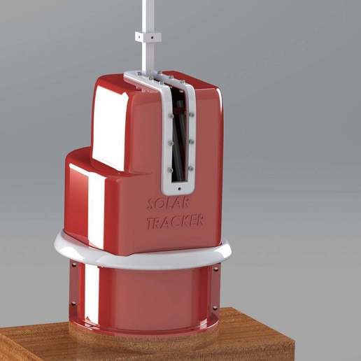Download free STL file Solar_tracker,Star_tracker Autonomous, with wifi ...