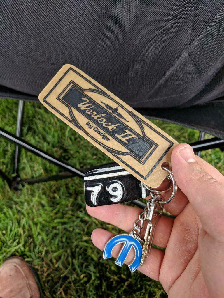Free 3D file Dodge Warlock II Keychain 🗝️・3D print model to download・Cults