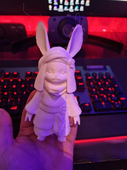 Free OBJ file Loporrit Puddingway Final Fantasy XIV 🎲・3D print design ...