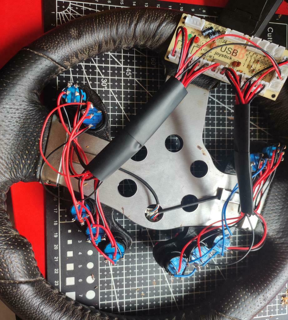 Free 3D file Botonera para g27・3D printing design to download・Cults