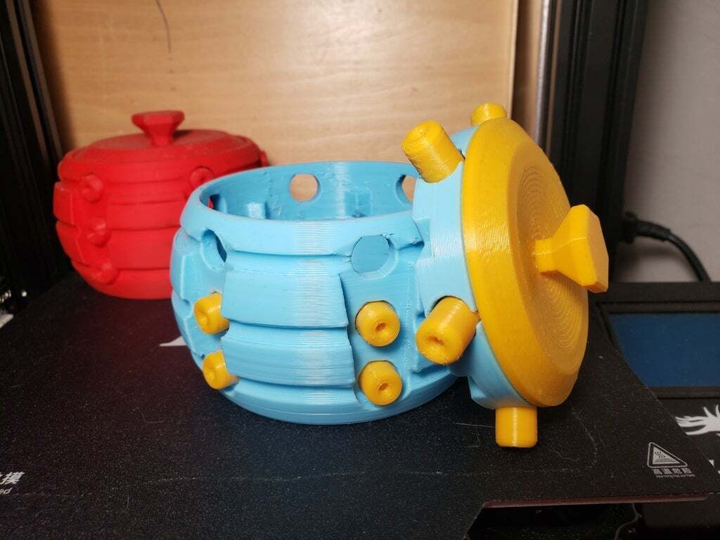 Free STL file Bank Vault Box 🏦・3D printable model to download・Cults