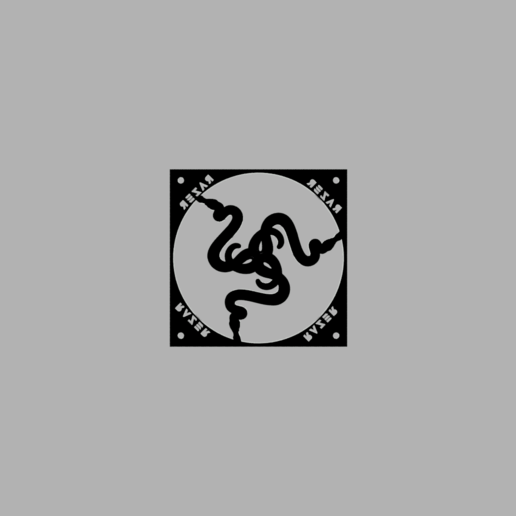 Download STL file Razer Fan Cover • 3D printable design ・ Cults