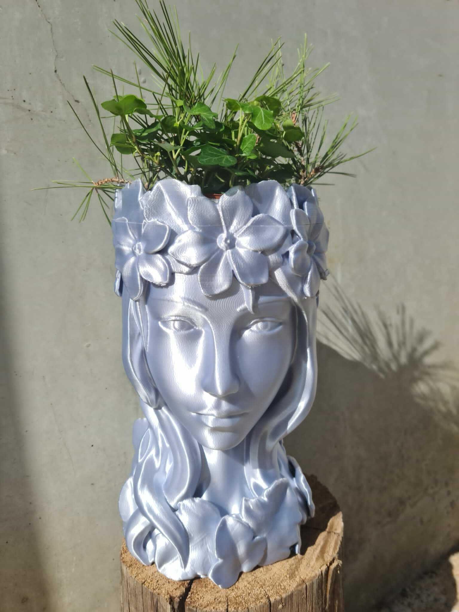 STL file lady pot・3D printer design to download・Cults