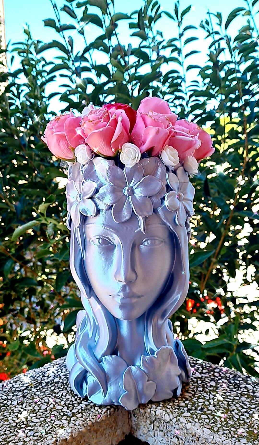 STL file lady pot・3D printer design to download・Cults