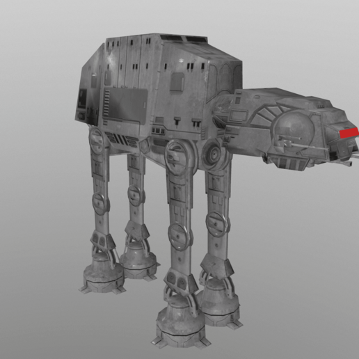 Download STL file AT-AT-WALKER • 3D printing model ・ Cults