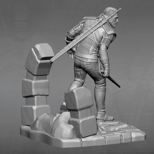 Download STL file Geralt Witcher 2 MODELS 1 PRICE • 3D print object ・ Cults