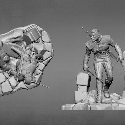 Download 3D printing files Witcher ・ Cults