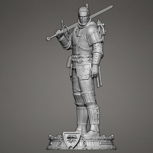 Download STL file The Witcher - Cat School Gear 3D print model • 3D ...