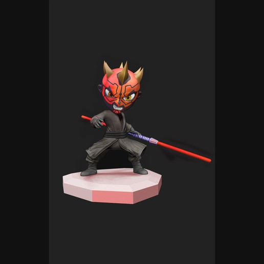 Download STL file Darth Maul, Star wars • 3D printable template ・ Cults