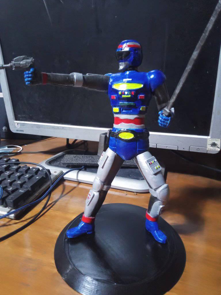 STL file SHAIDER FAN ART (space sheriff) 🎨・Model to download and 3D ...