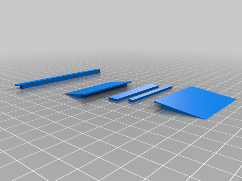 Free STL file N Scale Road Crossing and road forms・3D printer design to ...