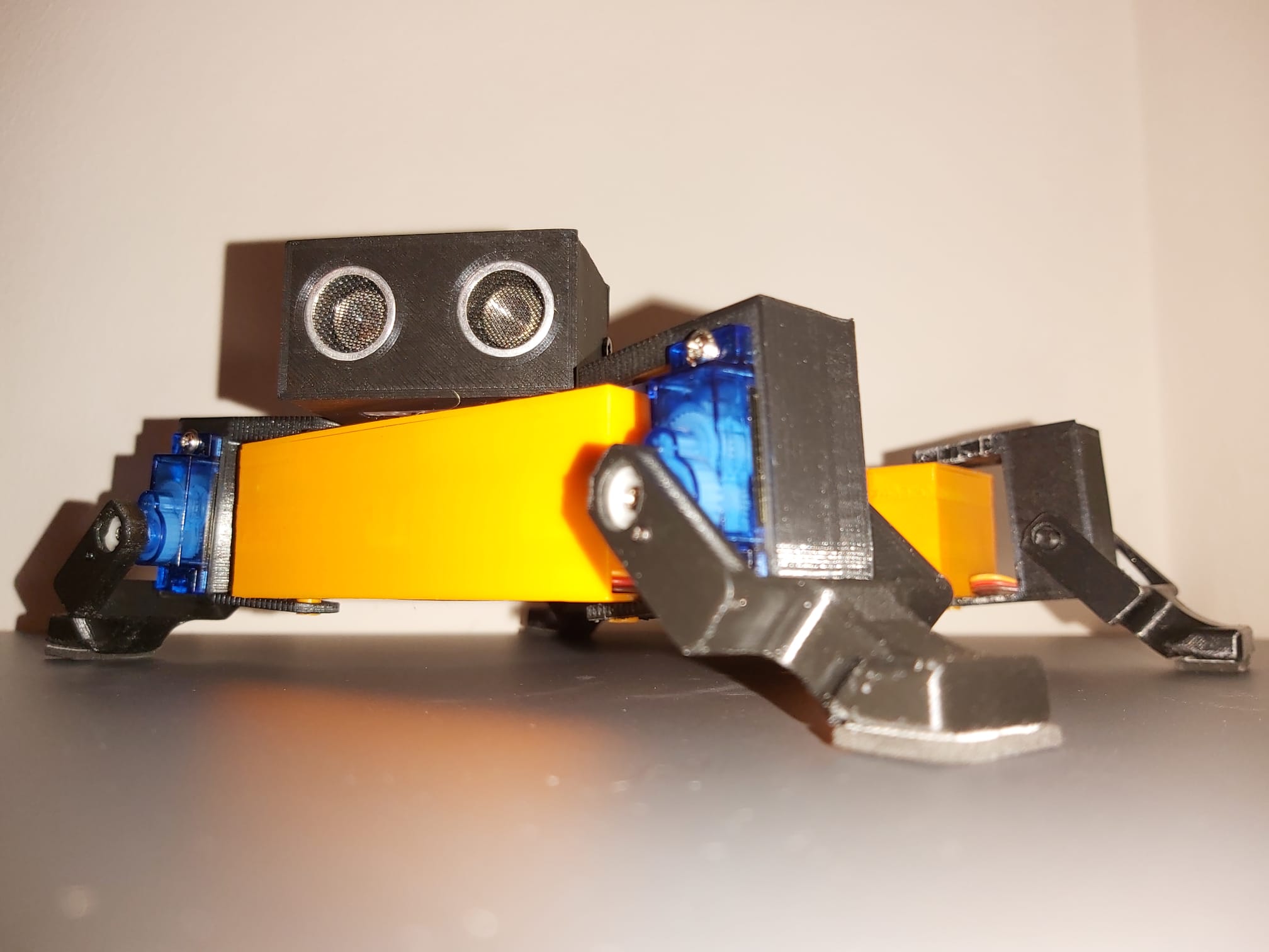 Free 3D file Quadruped Robot 🤖・3D printing idea to download・Cults