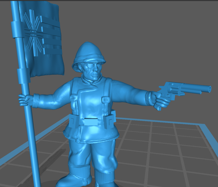Free 3D file Victorian Guard -- Standard Bearer・3D printable object to ...