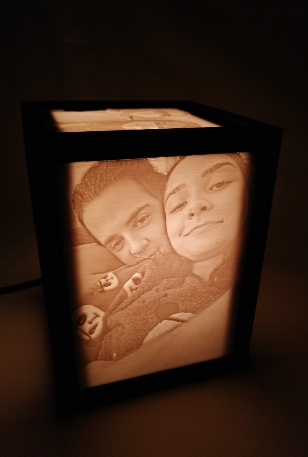Free STL file Rectangular Lithophane Lamp・3D printing design to ...