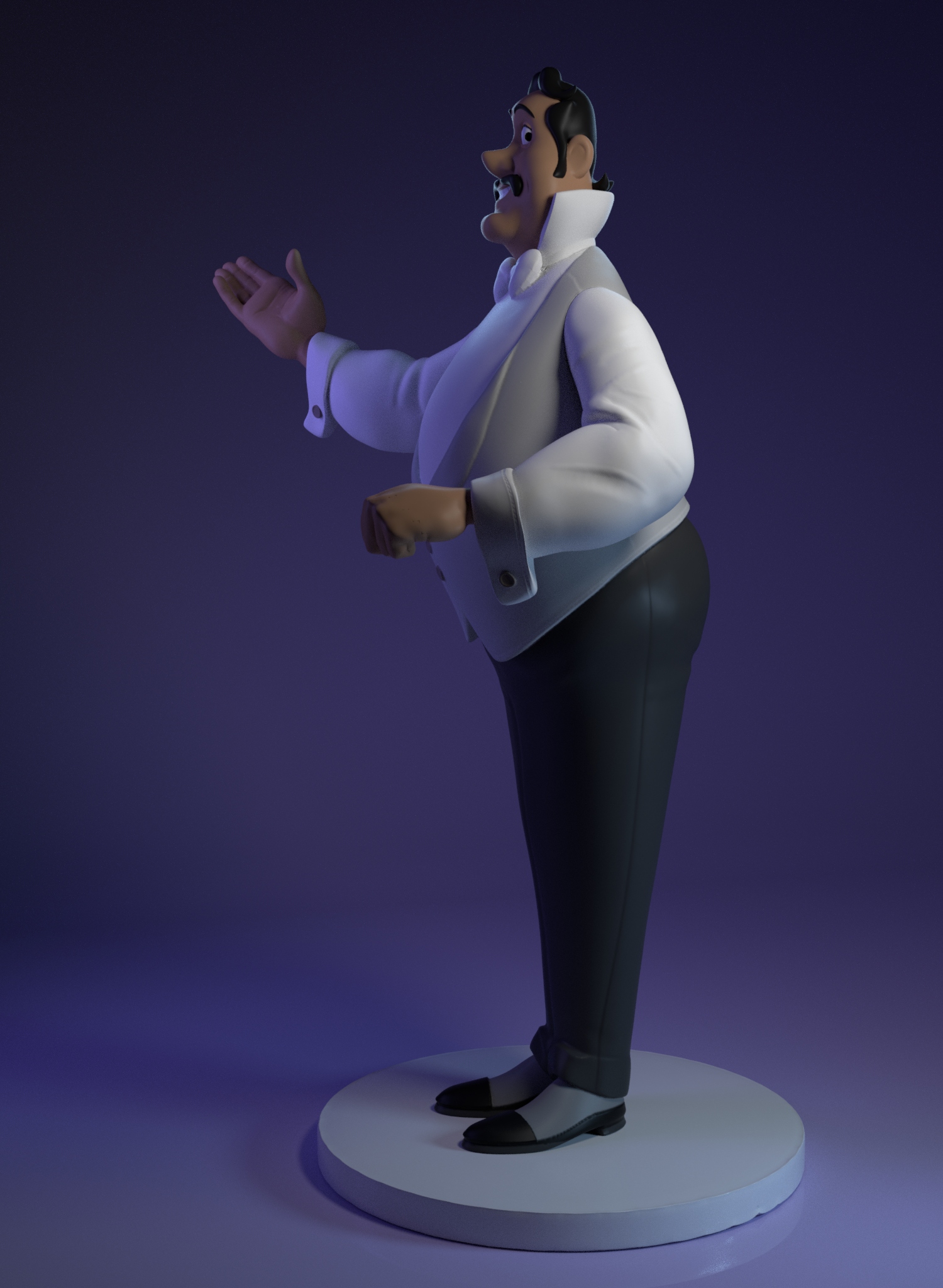 3D file Mr. Darling - Peter Pan・3D printable model to download・Cults
