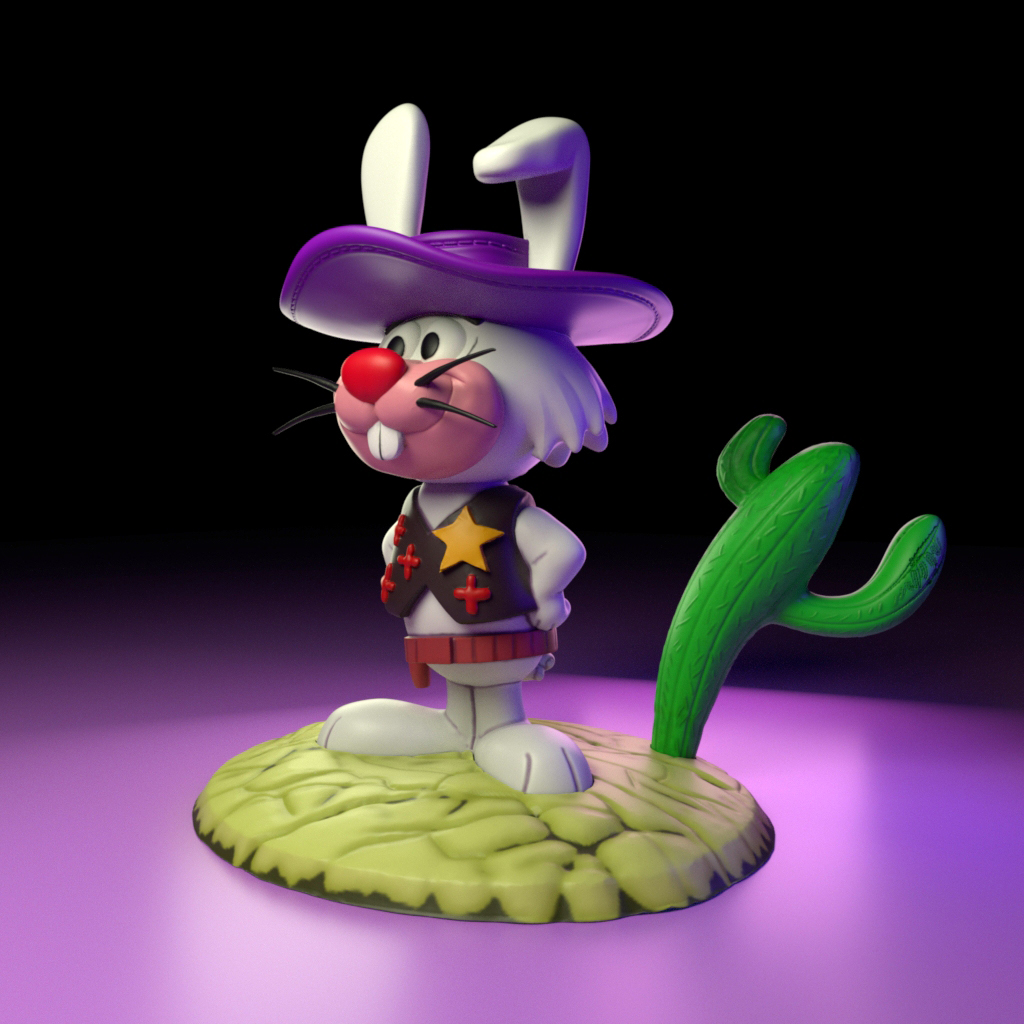 3D file Ricochet Rabbit 🐇・3D printable model to download・Cults