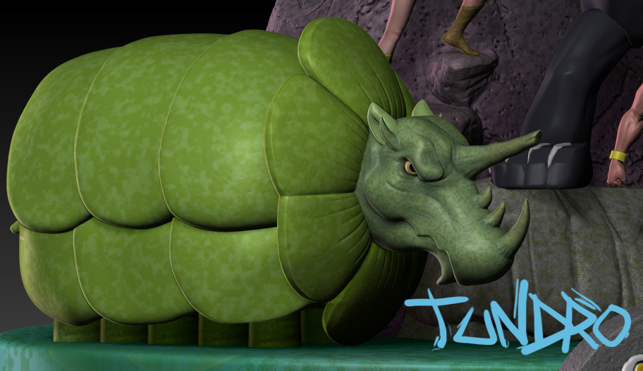 Archivo 3D LOS HERCULOIDES - Diorama épico 👾・Objeto imprimible en 3D ...