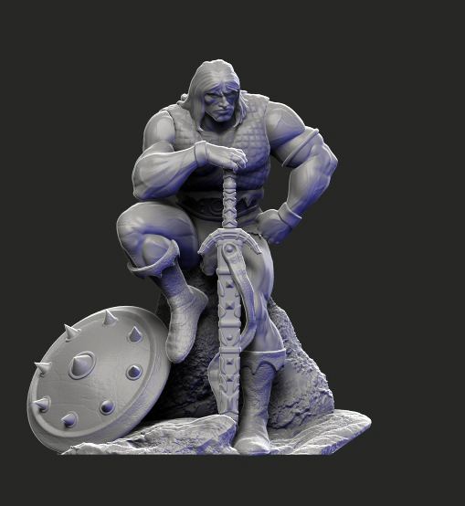 3D file Conan - The Barbarian 🎨・Model to download and 3D print・Cults