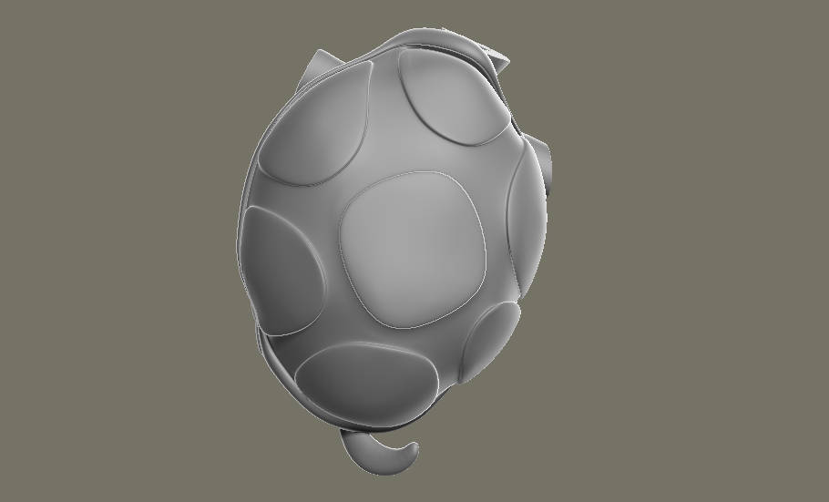 3D file Touche Turtle - 15 Cm 🐢・3D print object to download・Cults