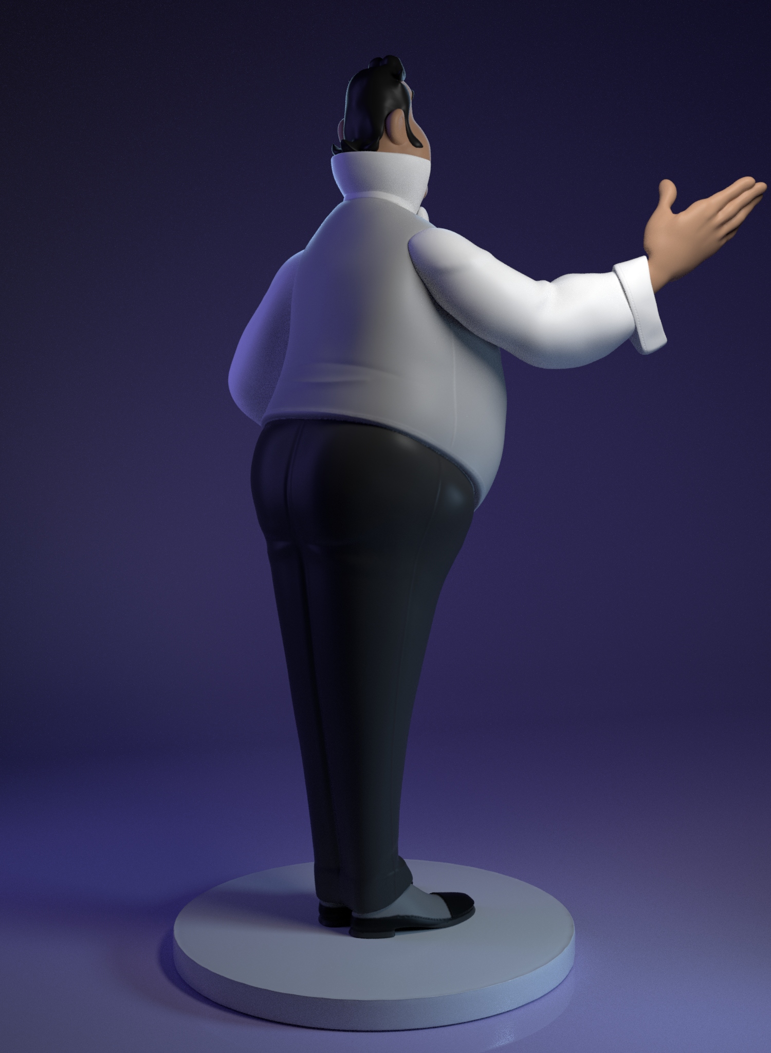 3D file Mr. Darling - Peter Pan・3D printable model to download・Cults