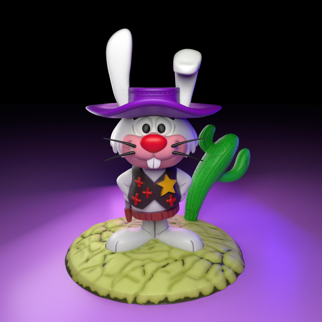 3D file Ricochet Rabbit 🐇・3D printable model to download・Cults