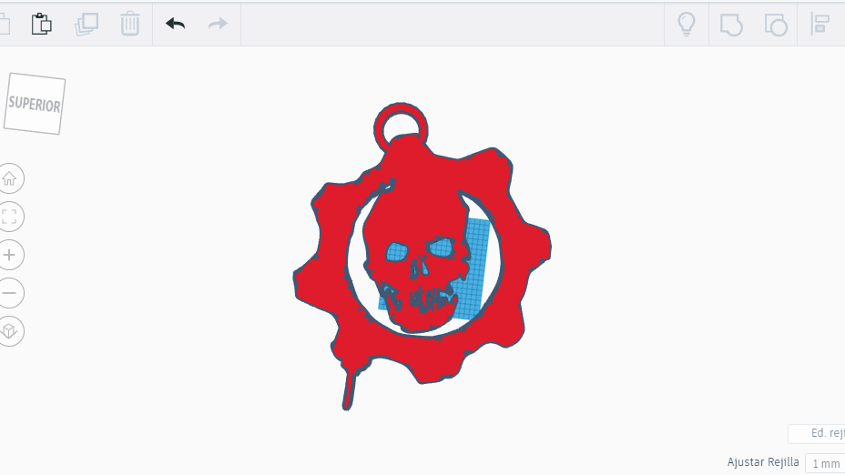 Free STL file Keychain Gears of War・3D printer design to download・Cults
