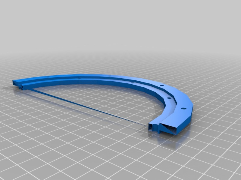 Free 3D file 6.5 to 6.75 speaker adapter, split for smaller printers・3D ...