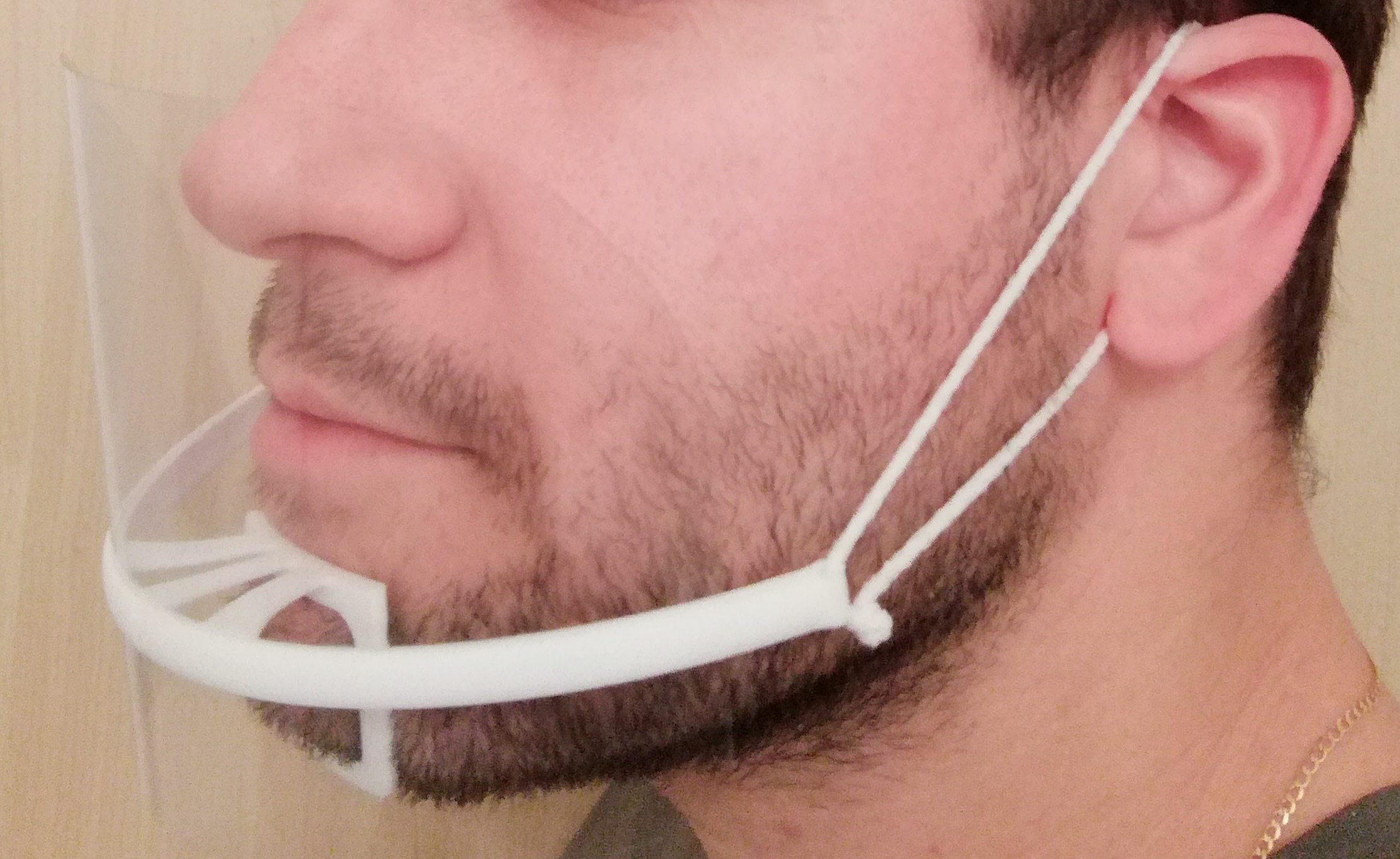 Descargar archivo STL Máscara de protección bucal ajustable • Modelo ...