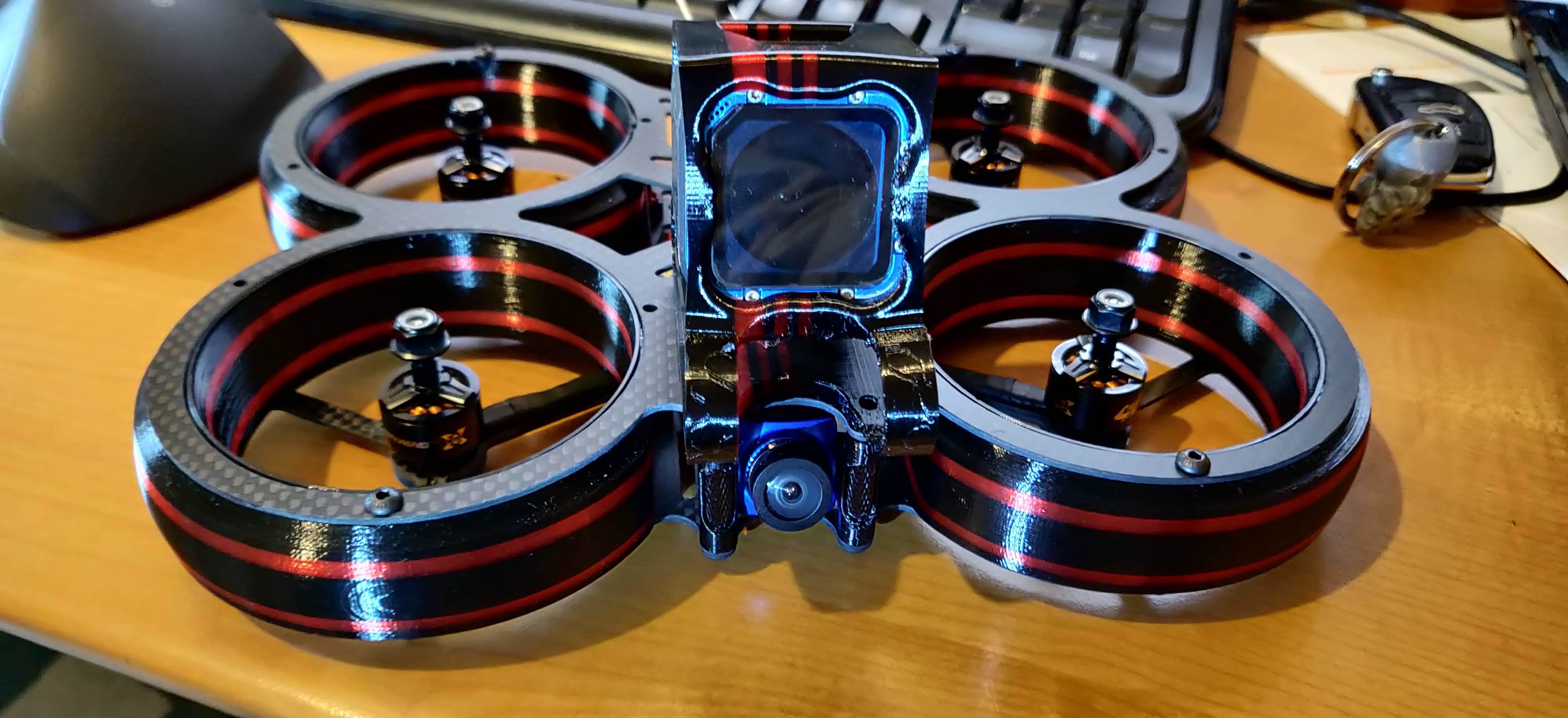 DXF file Cinewhoop Synergy/Splah 2020 - Frame・3D printing template to ...