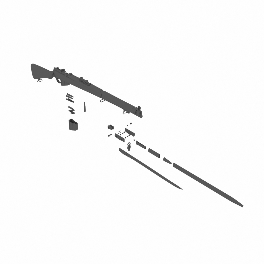Lee Enfield Rifle Toy