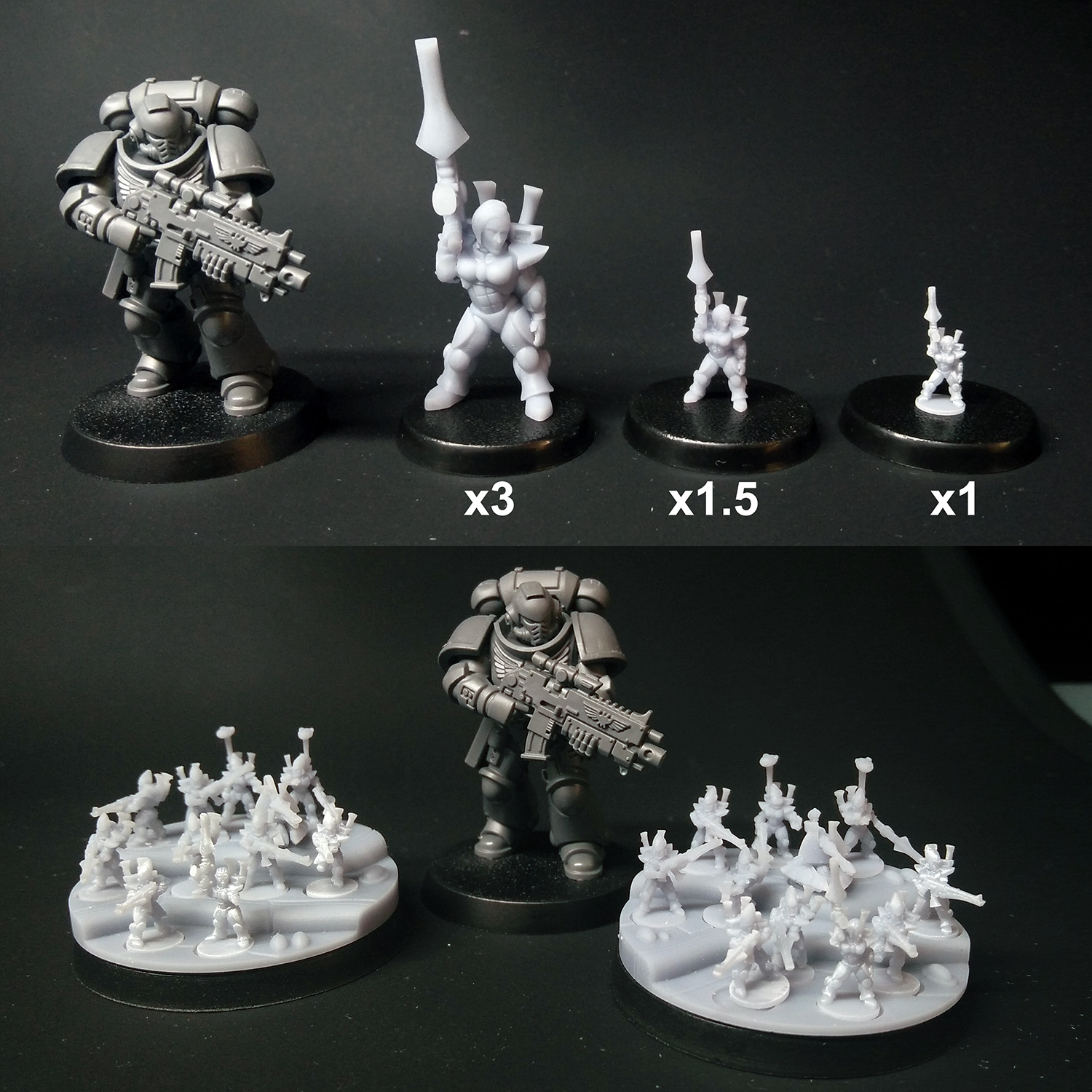 Файл 3D Крошечные космические эльфы - базовая пехота ♟・Модель для ...