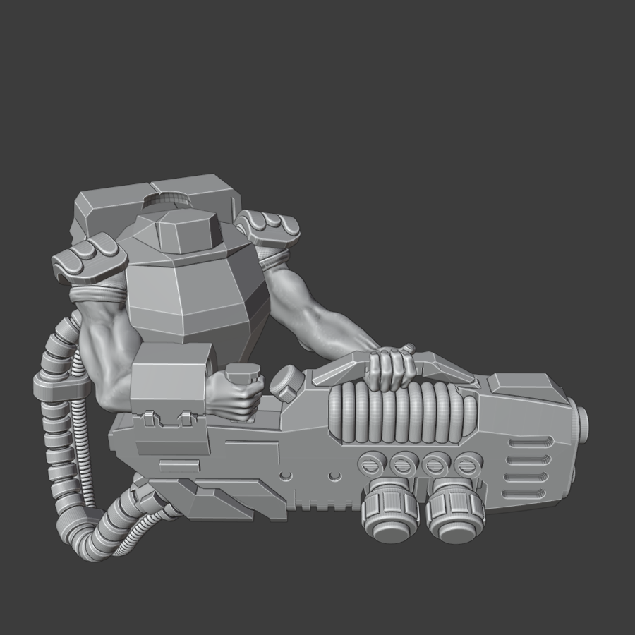 3D file Alternative Plasma Weapons for Technologically Advanced Hive ...