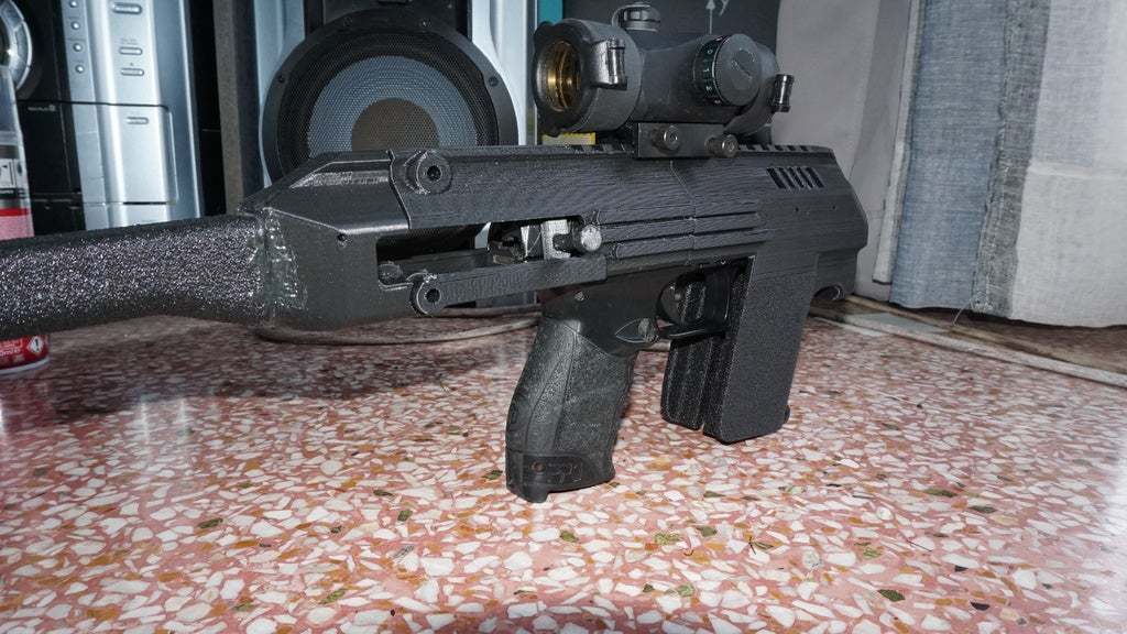 Free STL file PPQ Cocking Handle and for Mini roni WALTHER VFC・3D print ...