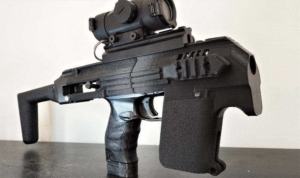 Free STL file PPQ Cocking Handle and for Mini roni WALTHER VFC・3D print ...