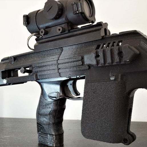 Download free 3D printing files PPQ Cocking Handle and for Mini roni ...