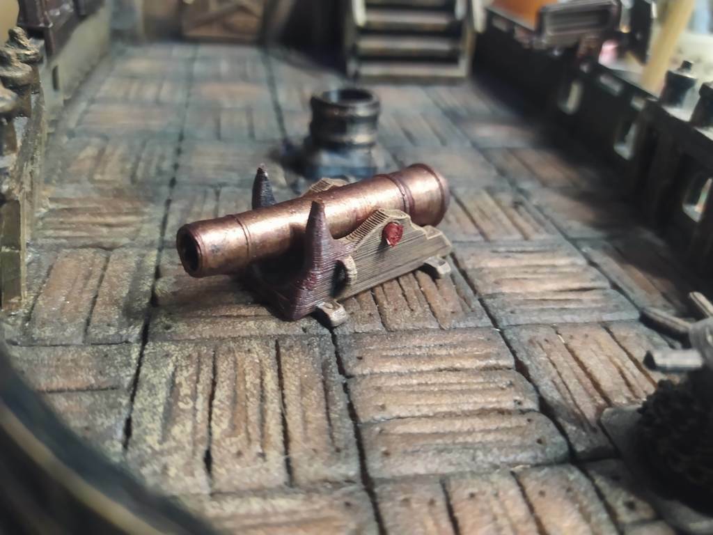 Free 3D file Movable Cannon ship DND board games 🔫・3D printable object ...