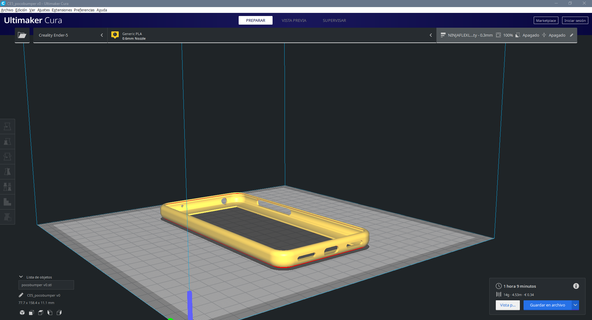 STL file Pocophone F1 Bumper・Design to download and 3D print・Cults