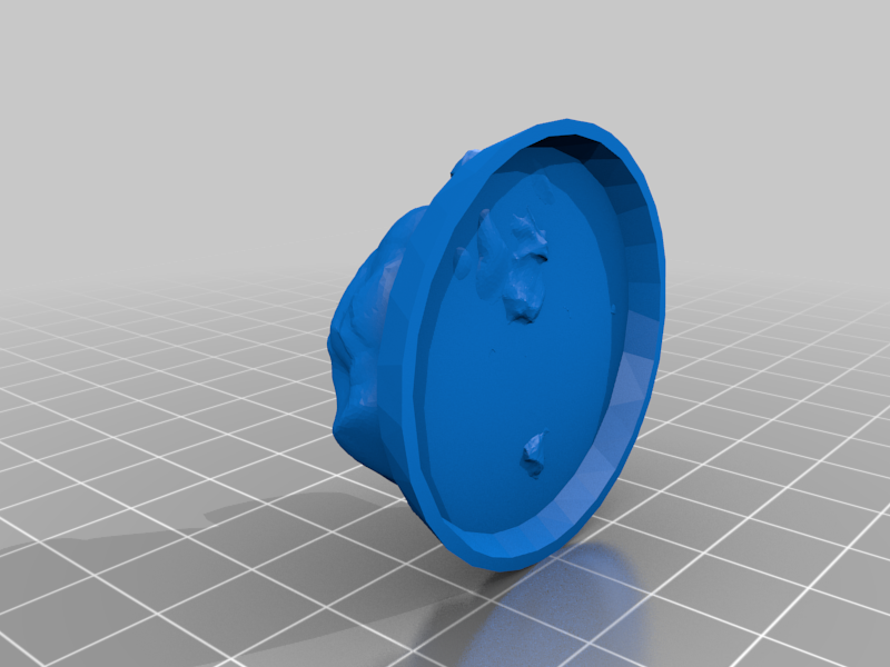 Free STL file 40mm Space Warrior Base #1・3D printer model to download・Cults