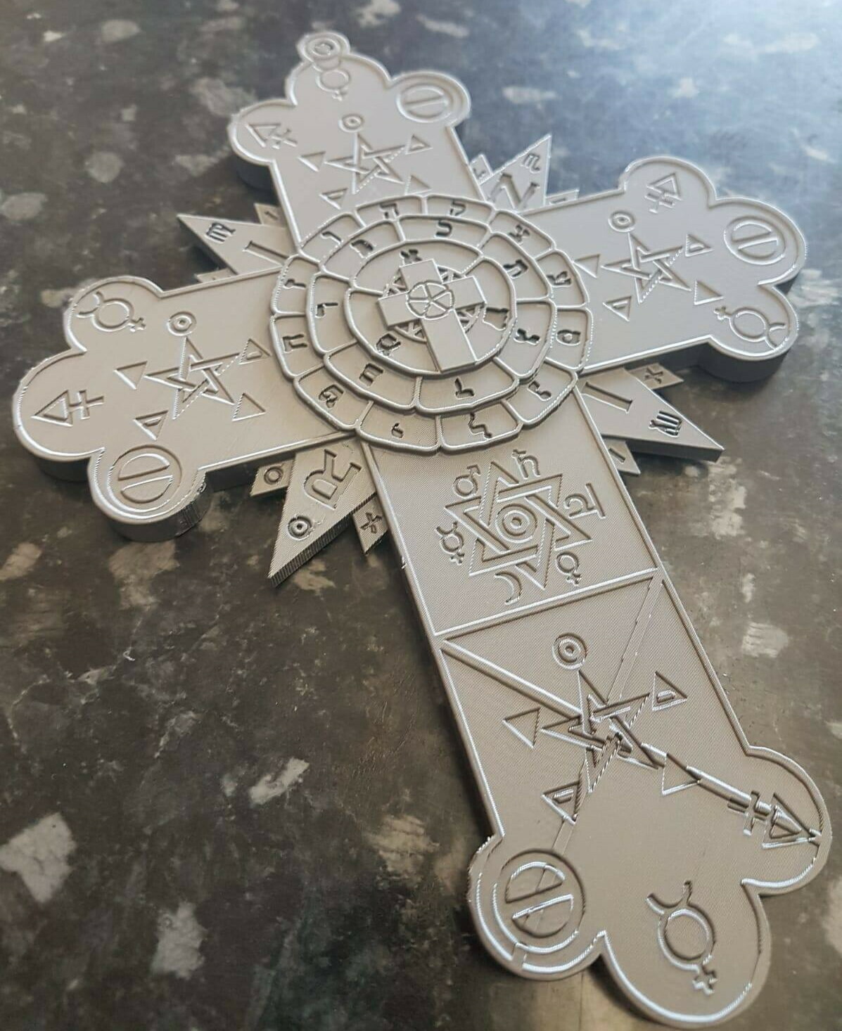 Archivo 3D Rosa-Cruz - Múltiples variantes・Modelo para descargar y ...