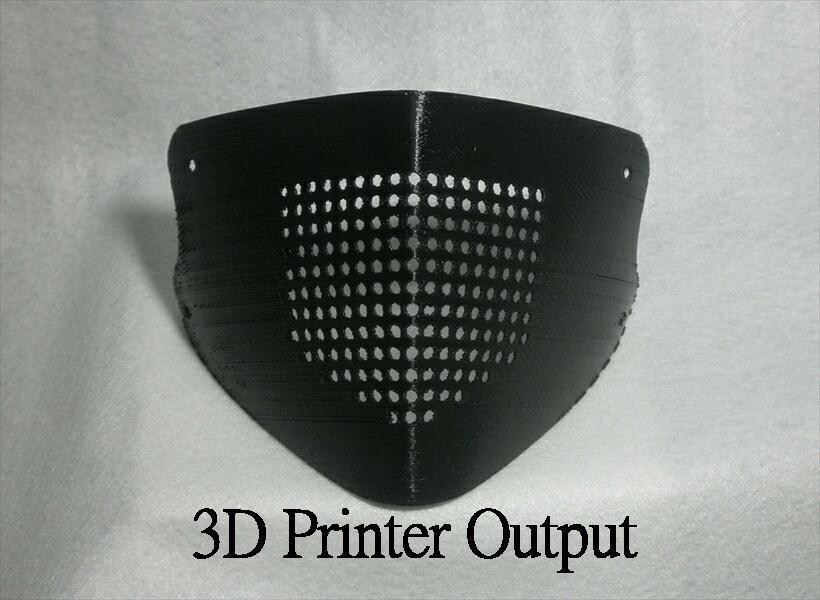 Download STL file 3D Mask（2 Type） • Template to 3D print ・ Cults