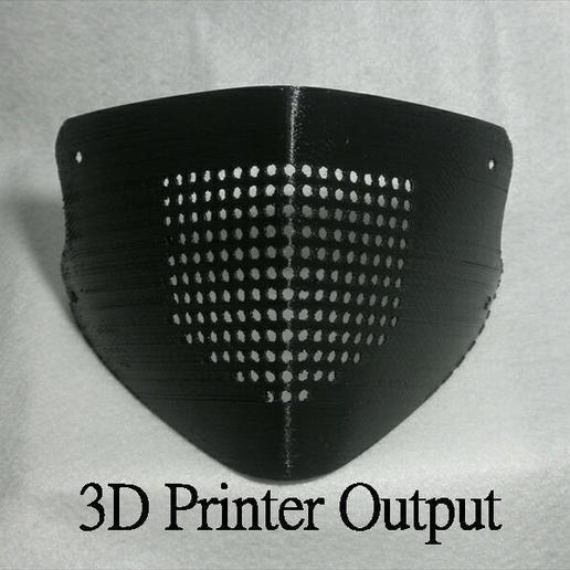 Download STL file 3D Mask（2 Type） • Template to 3D print ・ Cults