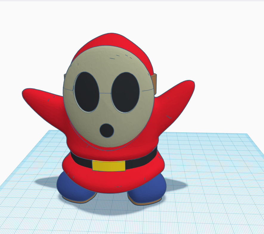 Free 3D file Shy Guy from Mario Games・3D printing design to download・Cults
