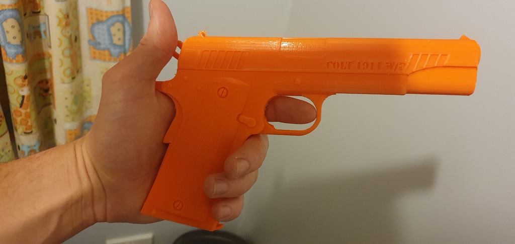 Free 3D file Colt 1911 Water Pistol・Object to download and to 3D print ...