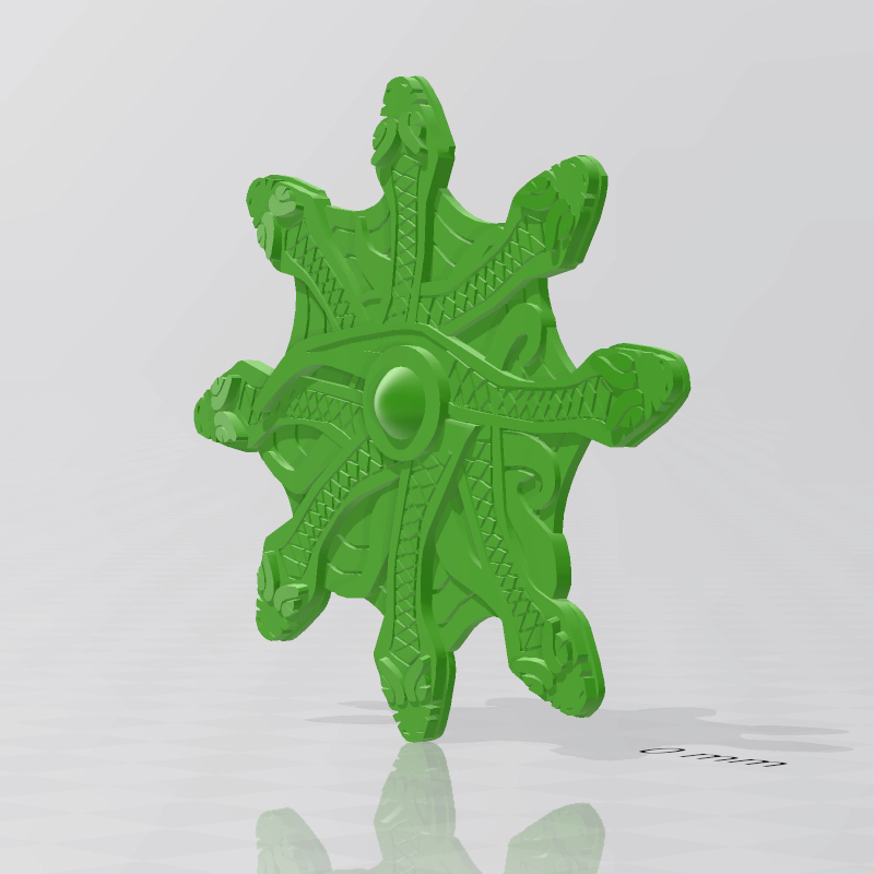 STL file SNAKE FACE SHIELD・Template to download and 3D print・Cults