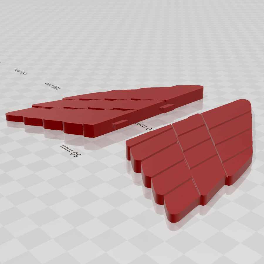 STL file TALON FIGHTER WINGS 🪶・3D printable design to download・Cults